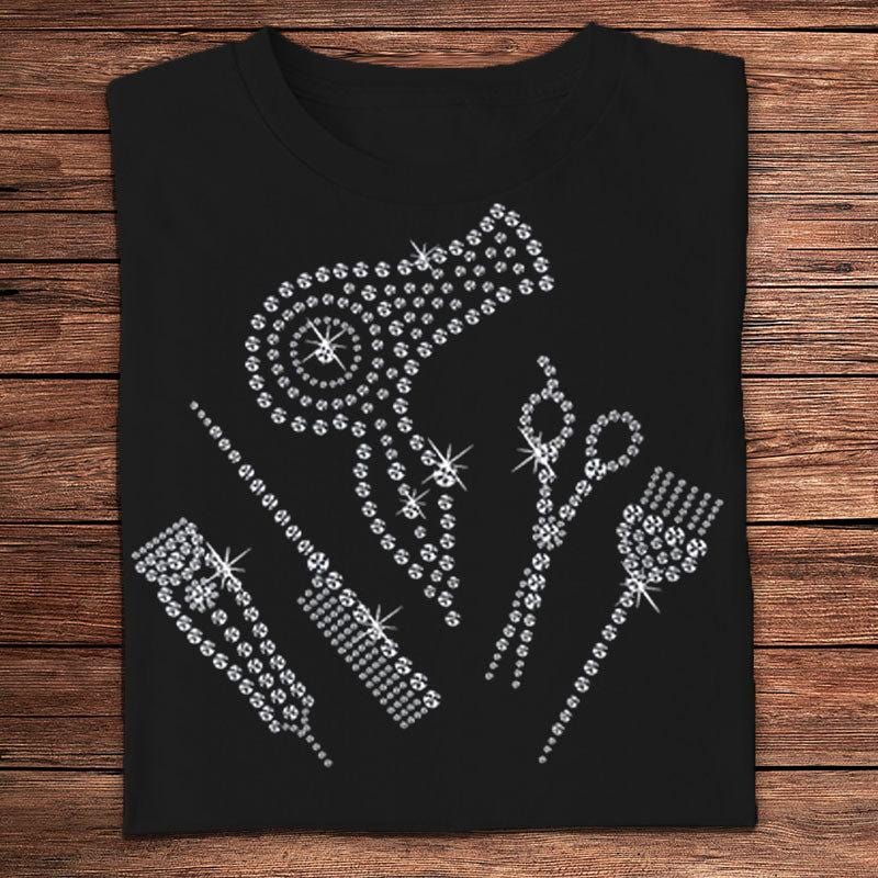 Twinkle Womens Barber T Shirts, Funny Barber Shirts, Hairdresser T ...